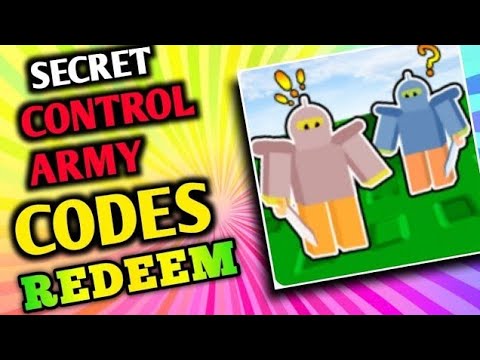 All Secret control army Codes 2023 | Codes for control army 2023 ...