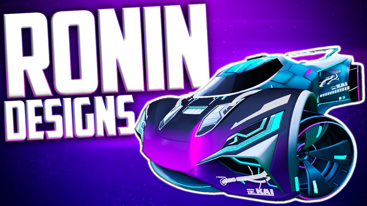 BEST Car Designs For The New RONIN GXT In Rocket League! 👌 - YouTube