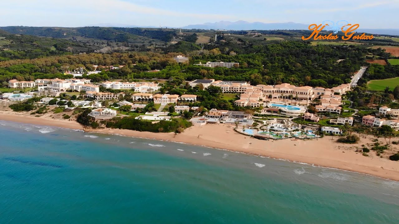 ΠΑΡΑΛΙΑ ΛΟΥΤΡΑ ΚΥΛΛΗΝΗΣ, ΗΛΕΙΑ. KYLLINI BATHS BEACH, ELIS, GREECE - YouTube
