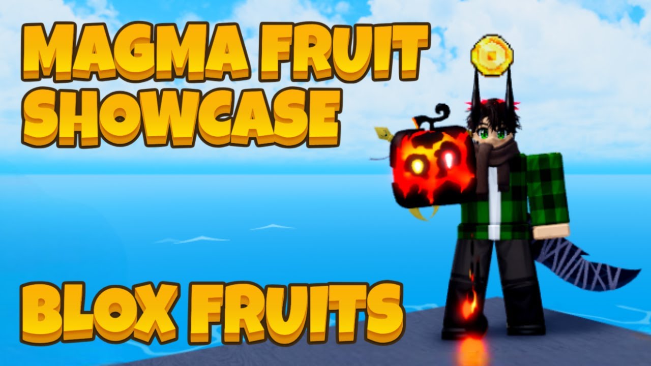 Magma Fruit Skill Showcase | Blox Fruits - YouTube