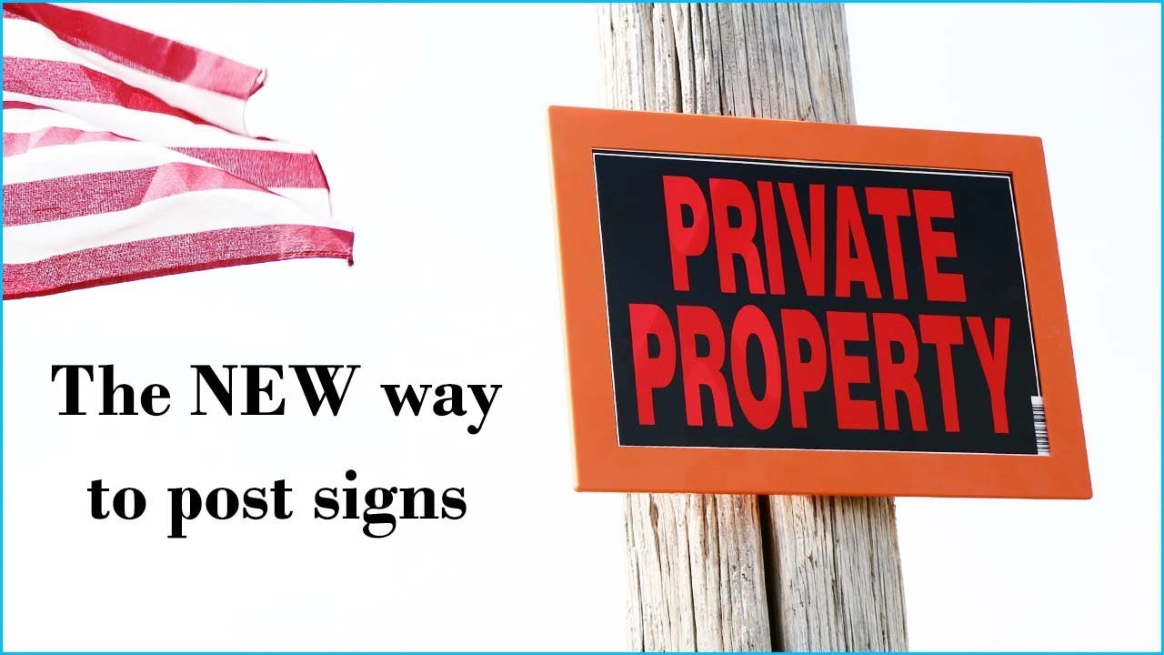 Multi Post Sign Frame Video Ad - YouTube