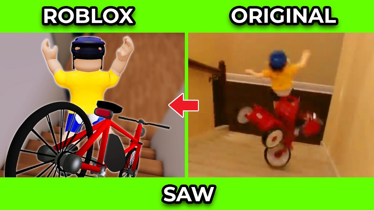 SML Movie vs SML ROBLOX: Saw ! Side by Side - YouTube