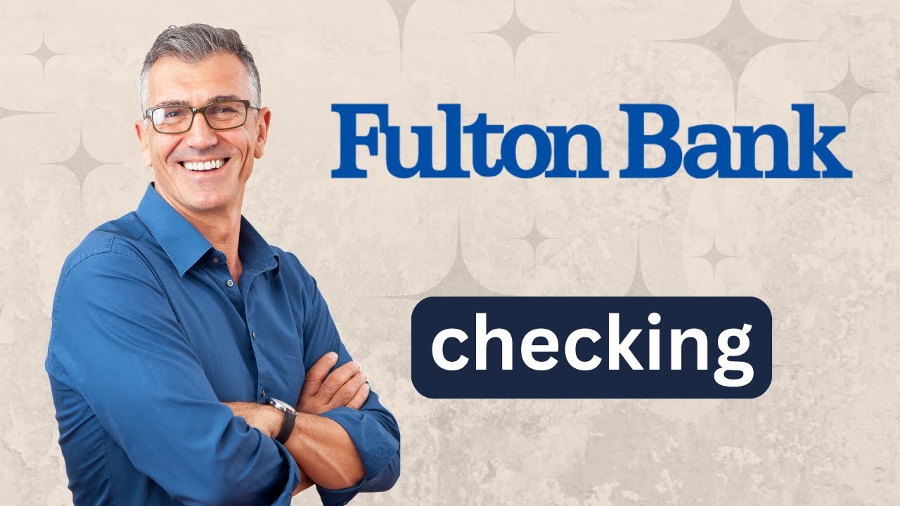 How to open Fulton Bank checking account online - YouTube