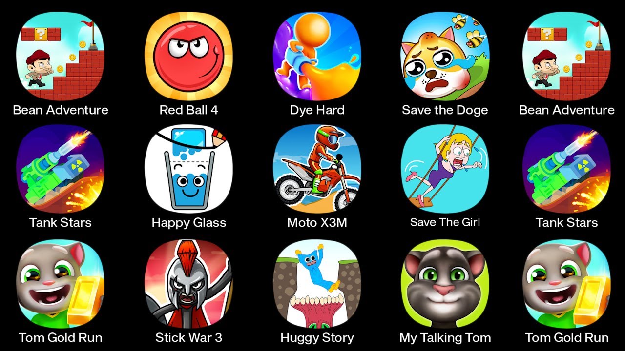 My Talking (Hal + Juan + Tom 2 + Angela + Pinocchio) & Red Ball 4 ...