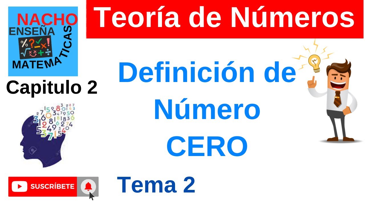 Definición Número CERO. Muy Sencillo - YouTube