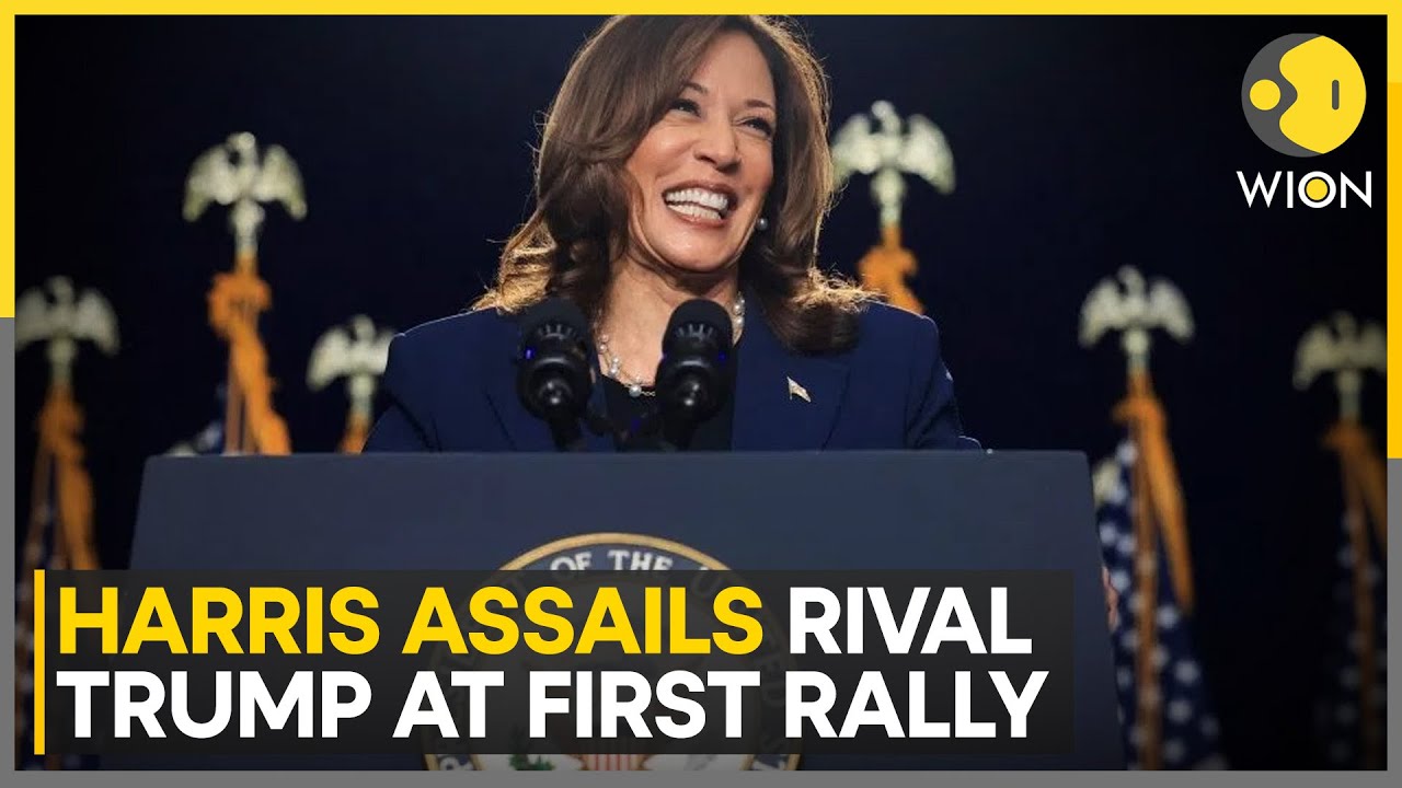 US elections: Kamala Harris begins campaign trail in Wisconsin | WION ...