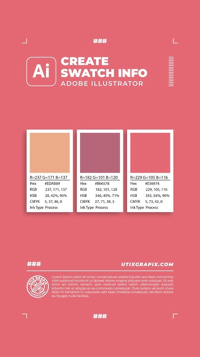 Get Color Code Automatically in Adobe Illustrator - YouTube