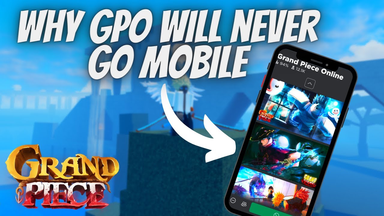 Why GPO Will Never Be On Mobile - YouTube