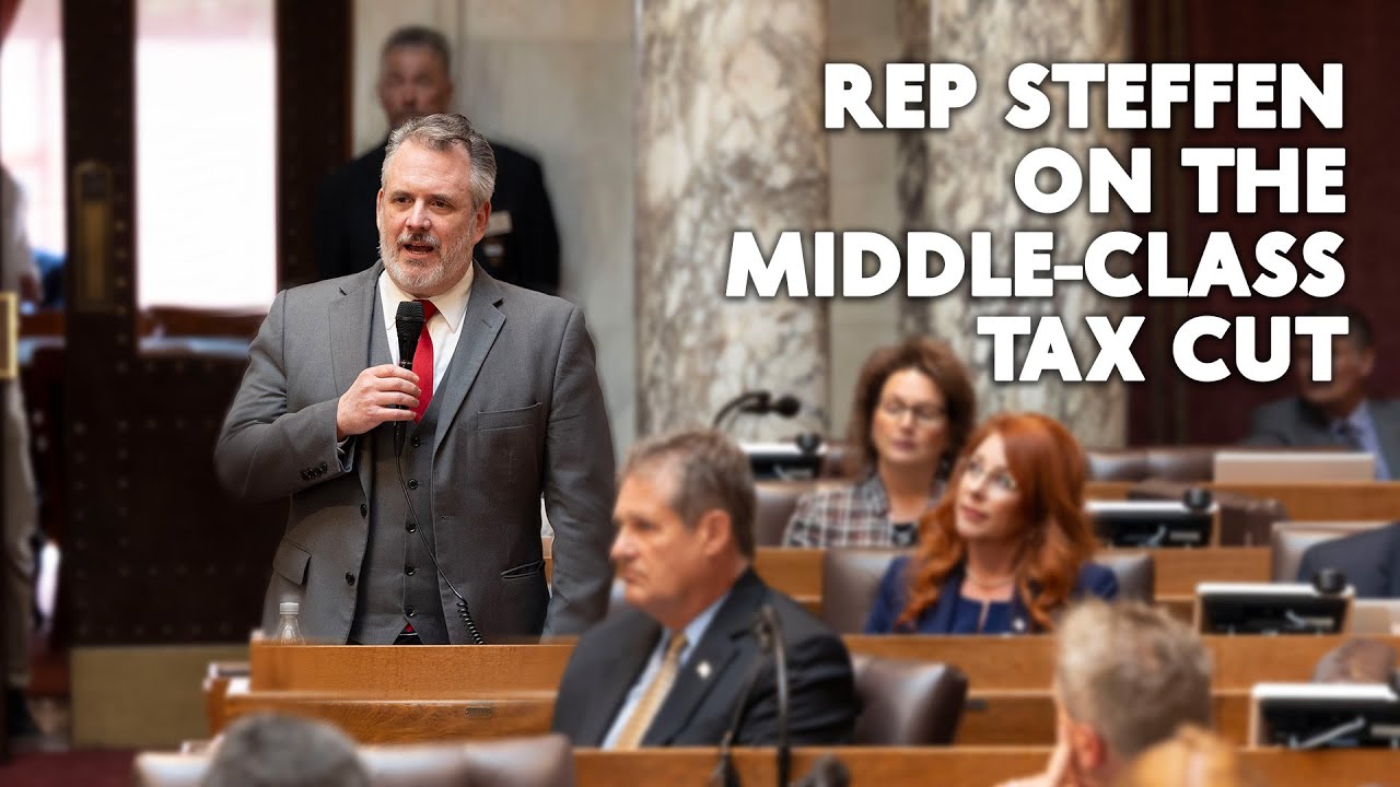 Rep Steffen on Middle Class Tax Cut - YouTube