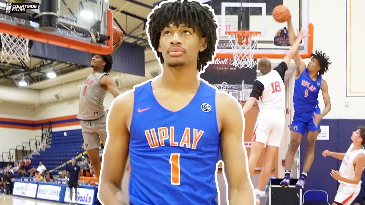 BEST DUNKER IN HIGH SCHOOL?! 5-Star Shaedon Sharpe WENT OFF in Vegas ...