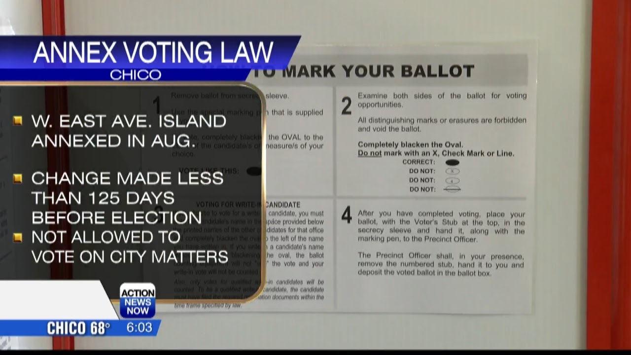 City of Chico voting annexation for West East Avenue - YouTube