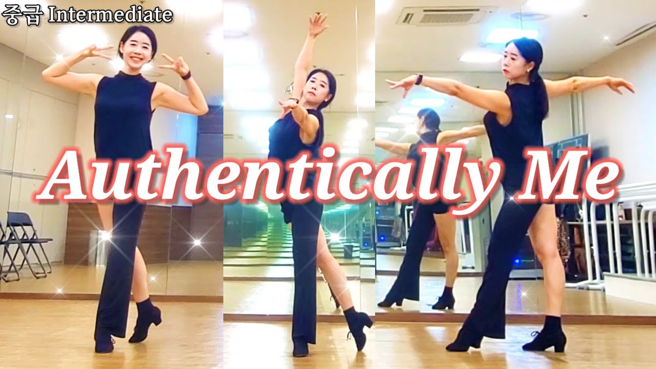 Authentically Me/Linedance/Intermediate/중급/ - YouTube