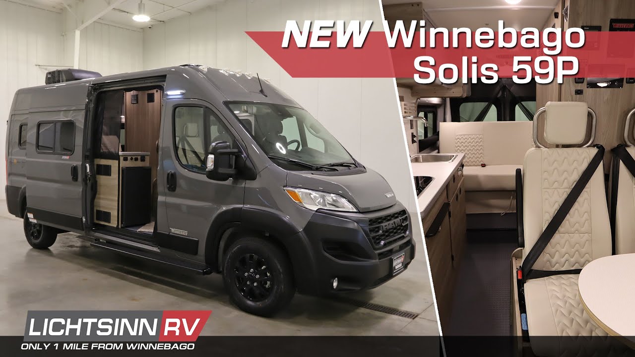 New Winnebago Solis 59P - Class B Gas Camper Van - LichtsinnRV.com ...
