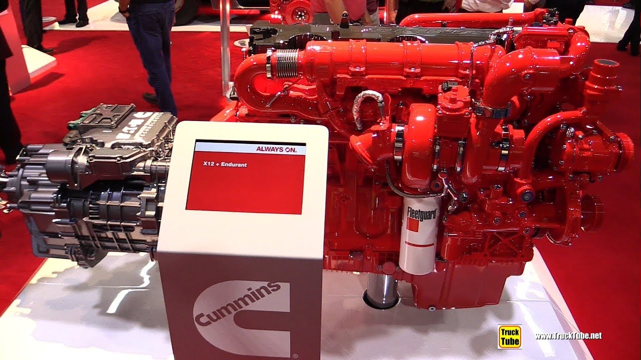 2018 Cummins X12 + Endurant Diesel Engine - Walkaround - 2017 NACV ...
