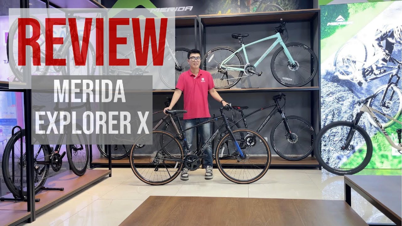 Review xe đạp phố Merida Explorer X - YouTube