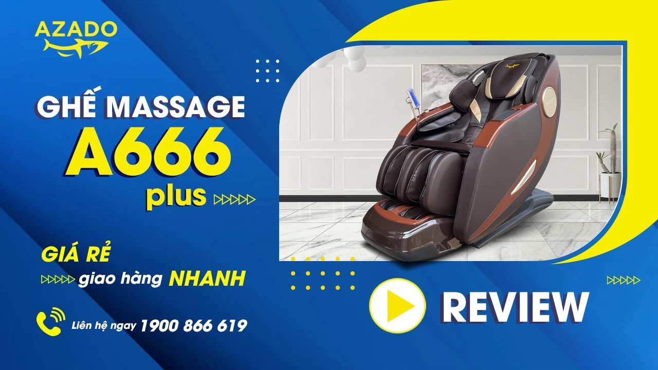 A666 PLUS Được Mệnh Danh Là 'Thần Đồng Massage' Có Gì Hot? - YouTube