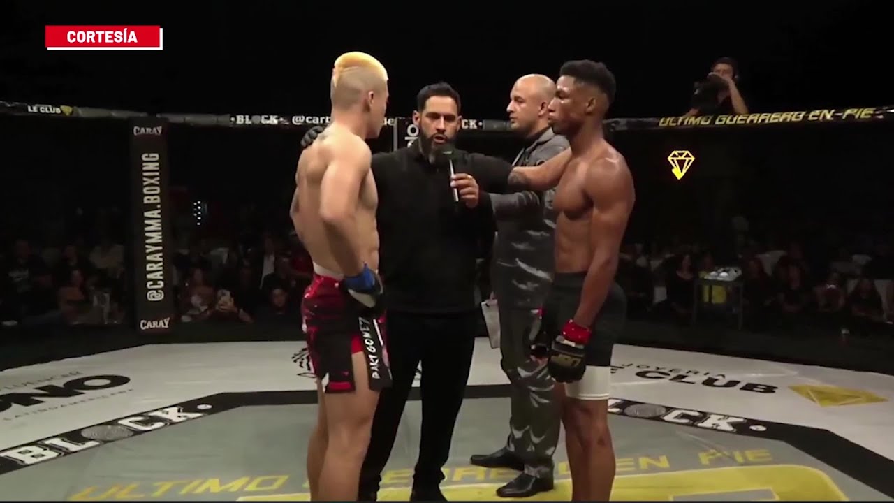 Edwin Gómez ganó su combate en las MMA - Teleantioquia Noticias - YouTube