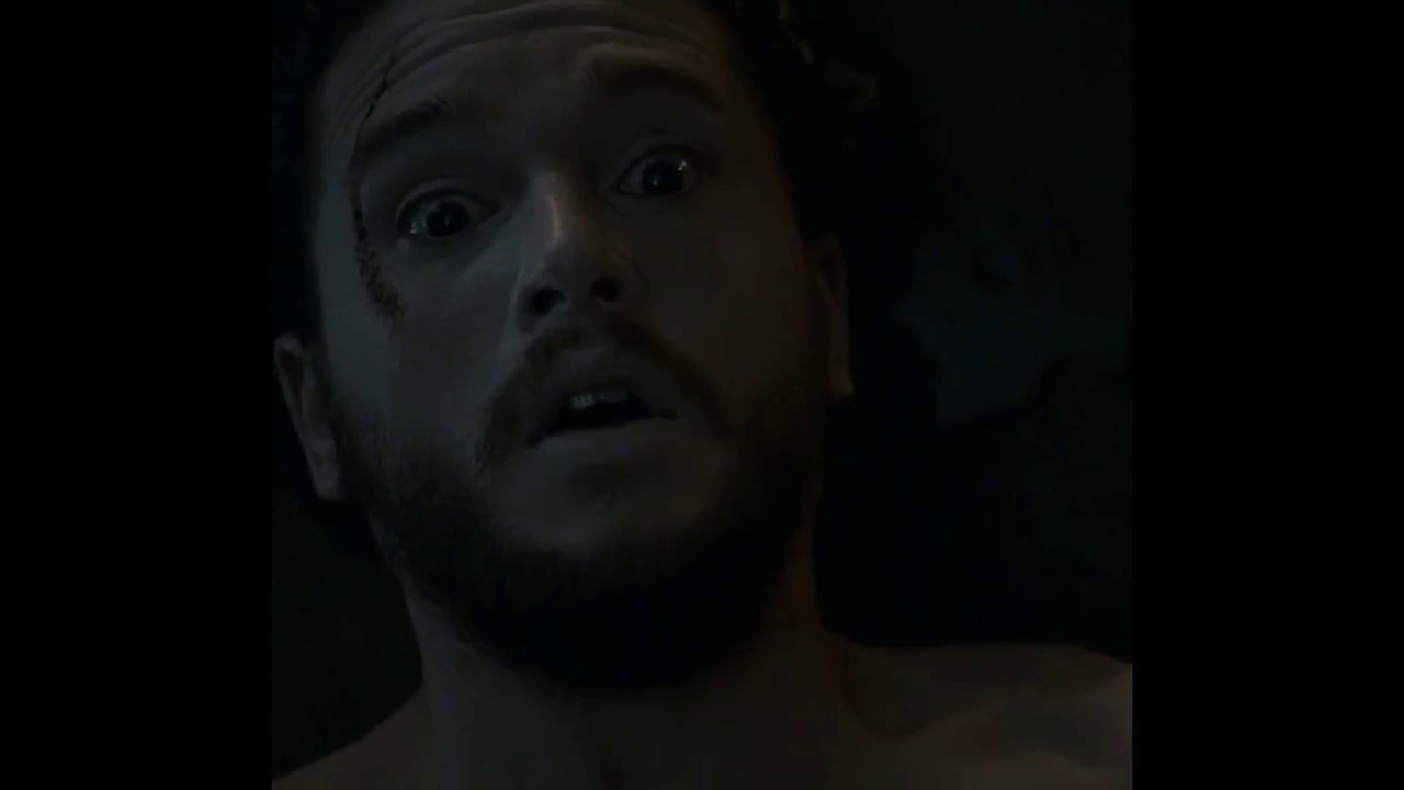 Jon snow back from dead scene Season 6 episode 2 home - YouTube