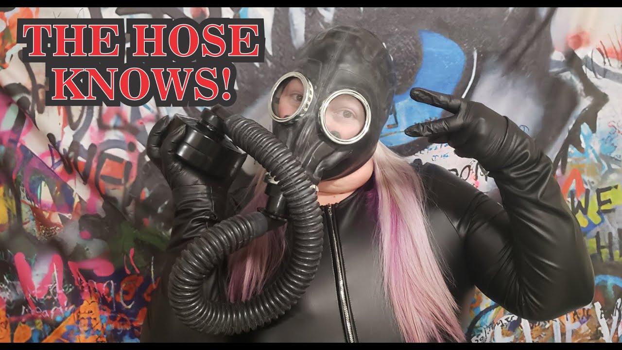 Close Quarters Combat Hose with GP5 Gas Mask and 40mm Filter Show ...