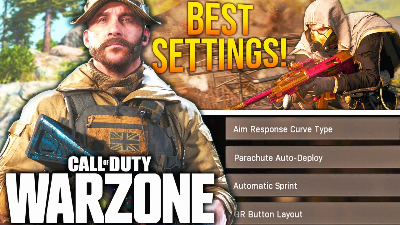 Call Of Duty WARZONE: The NEW BEST SETTINGS To Use! (Better Colors ...