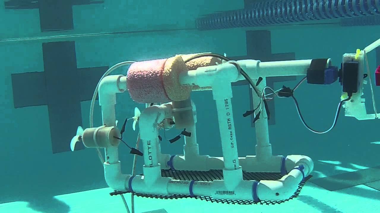 Wireless SeaPerch - 2014 Engineering Internship - GoPro Vid2 - YouTube