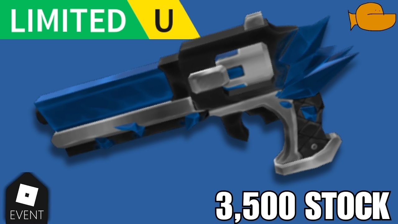 [FREE LIMITED UGC] - How to get the SAPPHIRE GUN - GolFish ROBLOX - YouTube