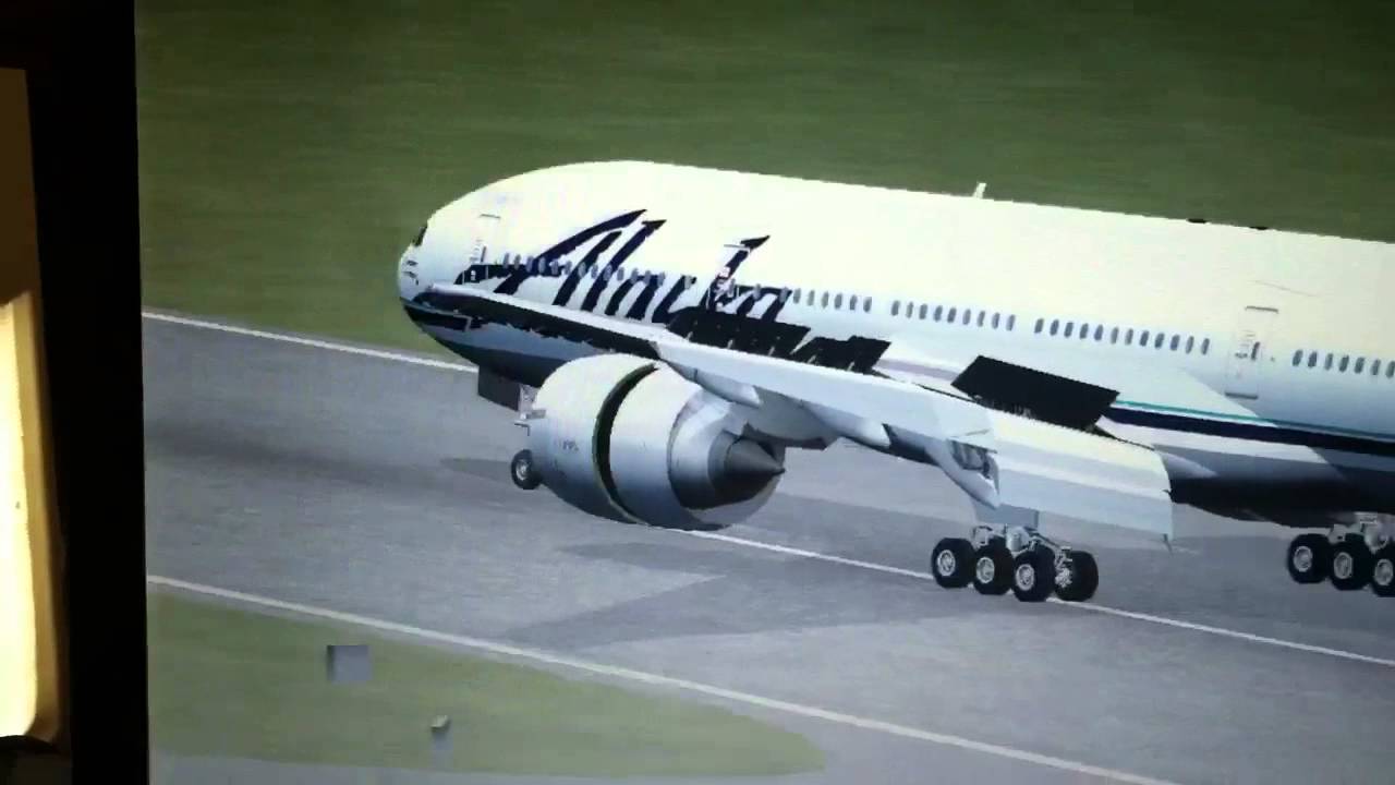 FSX Alaska airlines b777 - YouTube