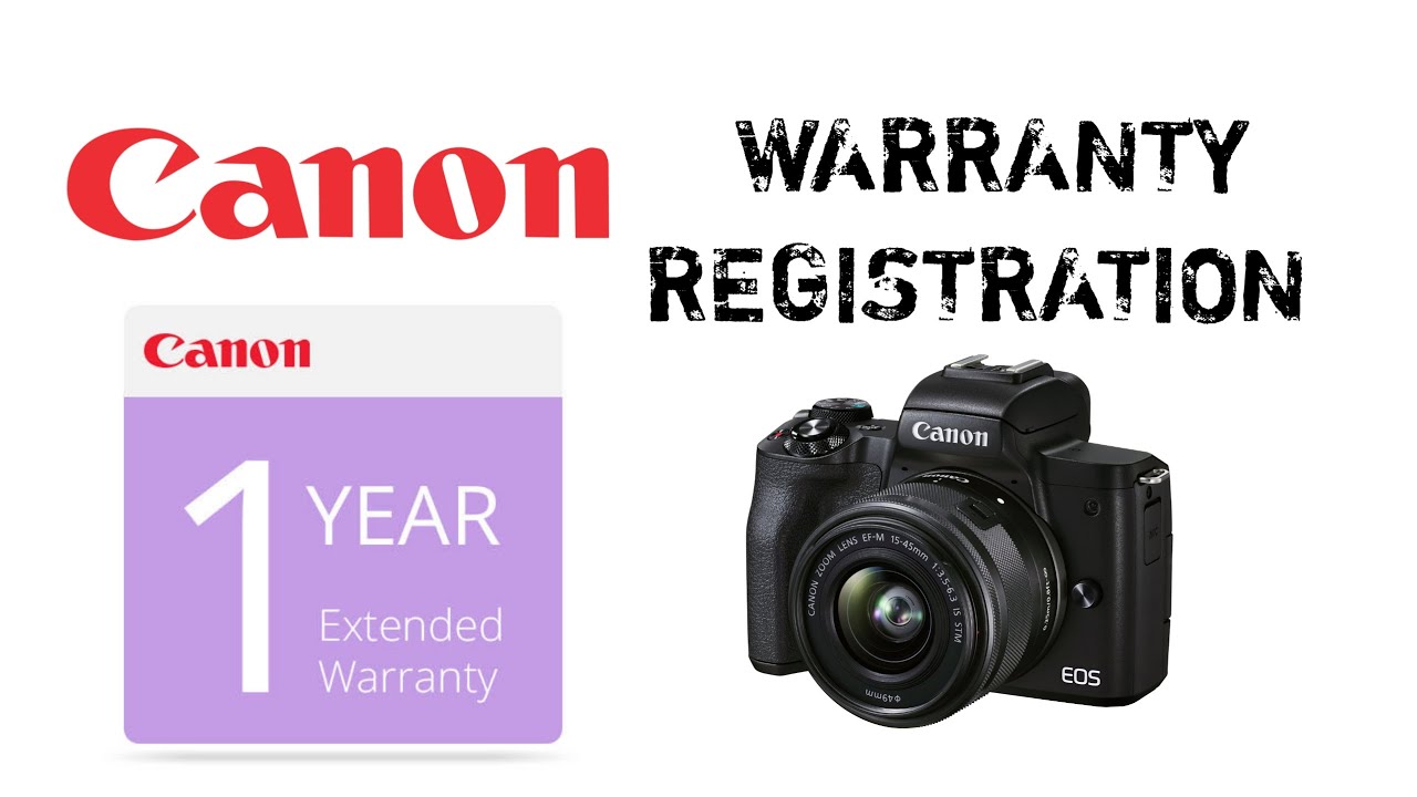 Warranty registration for CANON products Telugu 2022 - YouTube