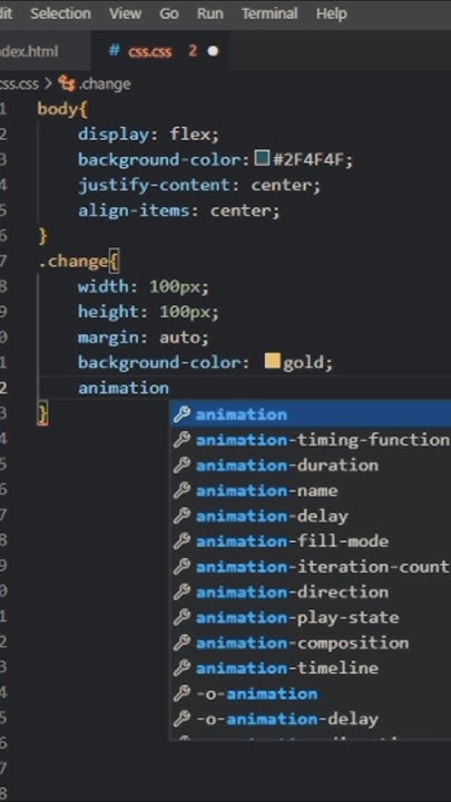 Box/circle 🔴 Animation in HTML &CSS #animation #css #web #csscoding - YouTube