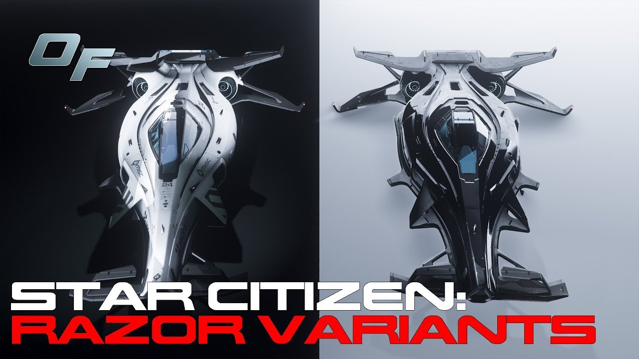 Star Citizen May Promotion (MISC Razor variants) - YouTube