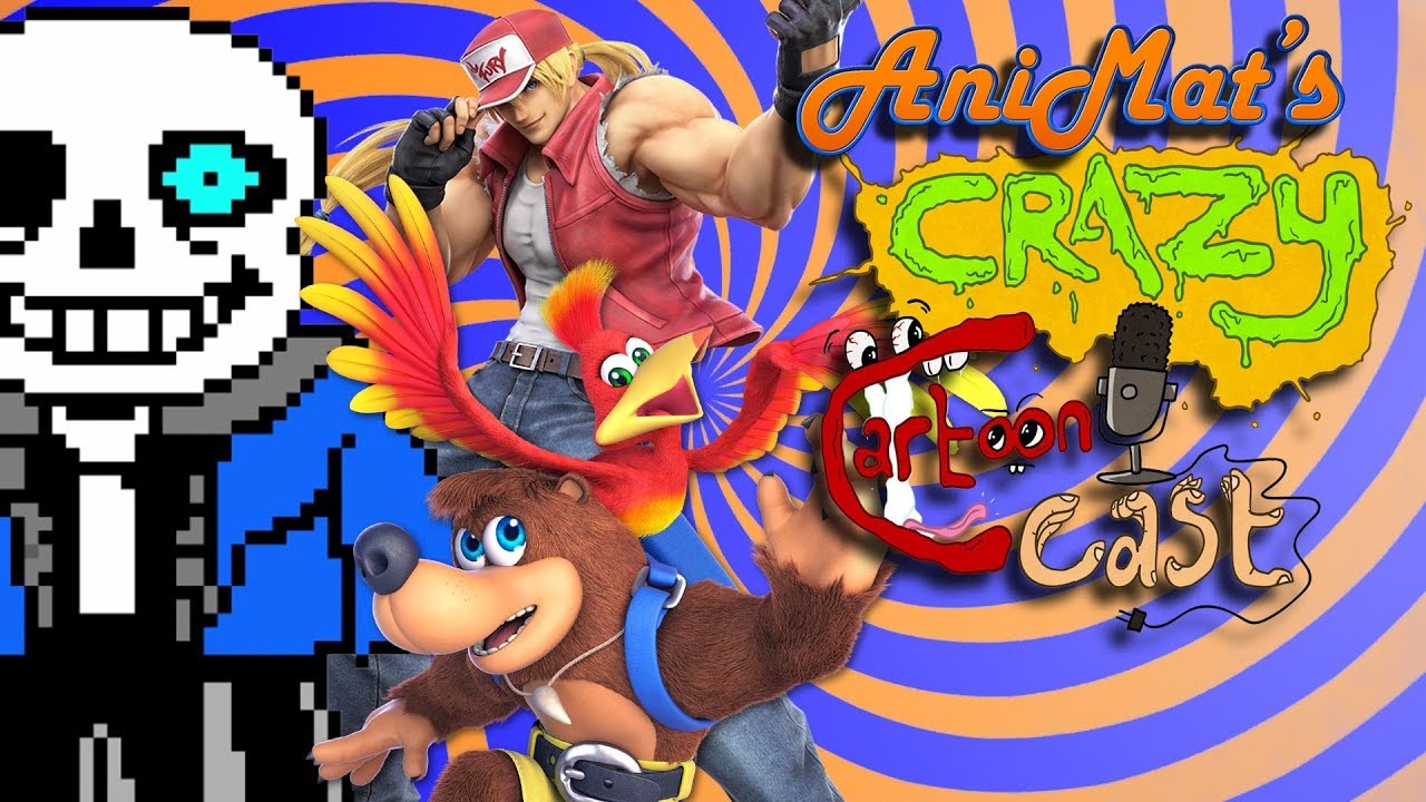 Sans Smashed Nintendo Direct - AniMat’s Crazy Cartoon Cast Ep. 68 - YouTube