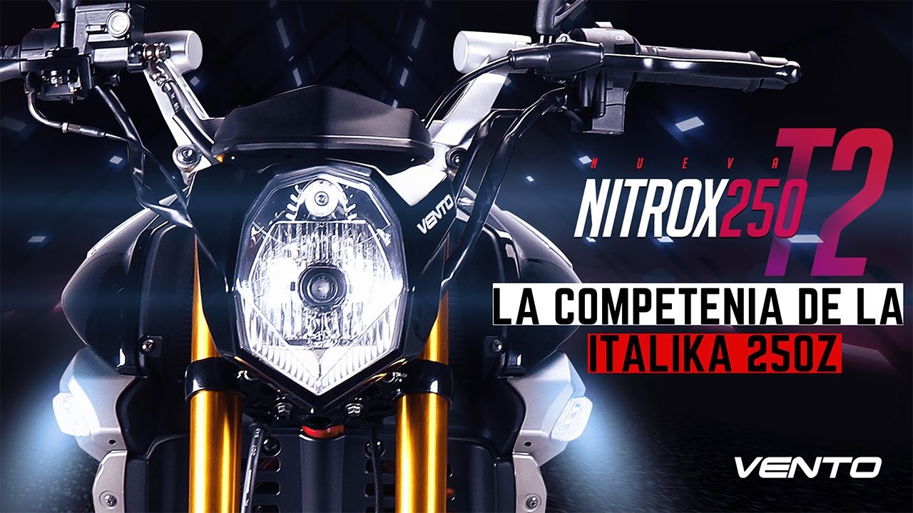 NITROX 250 T2 | una buena alternativa a la Italika 250Z - YouTube