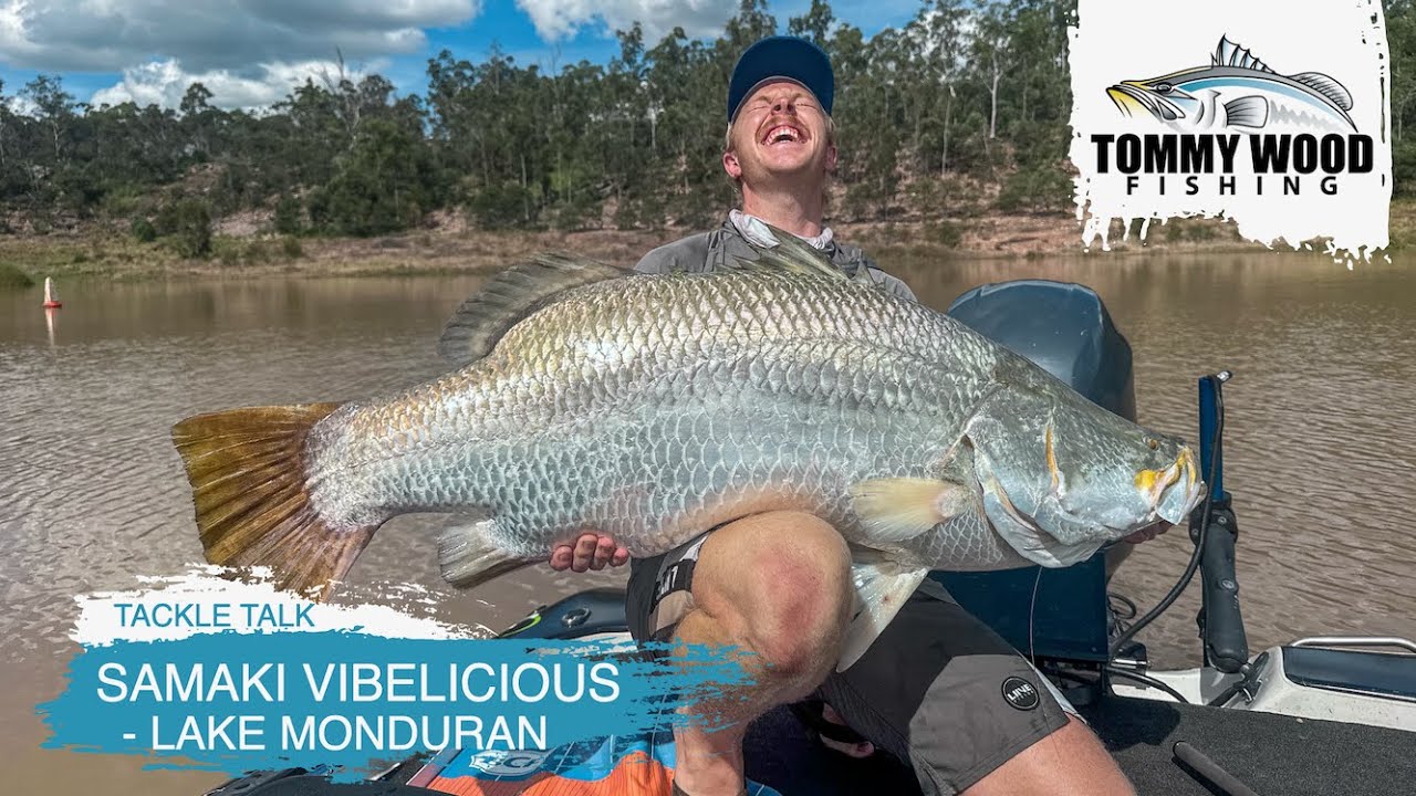 Catching GIANT Barramundi in a new Lake! - YouTube