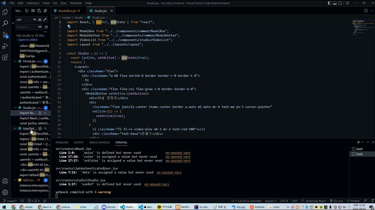 22 09 05 7강 리액트 라우터 useParams - YouTube