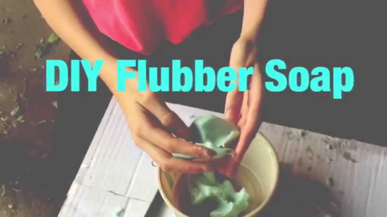 DIY Flubber Soap - YouTube