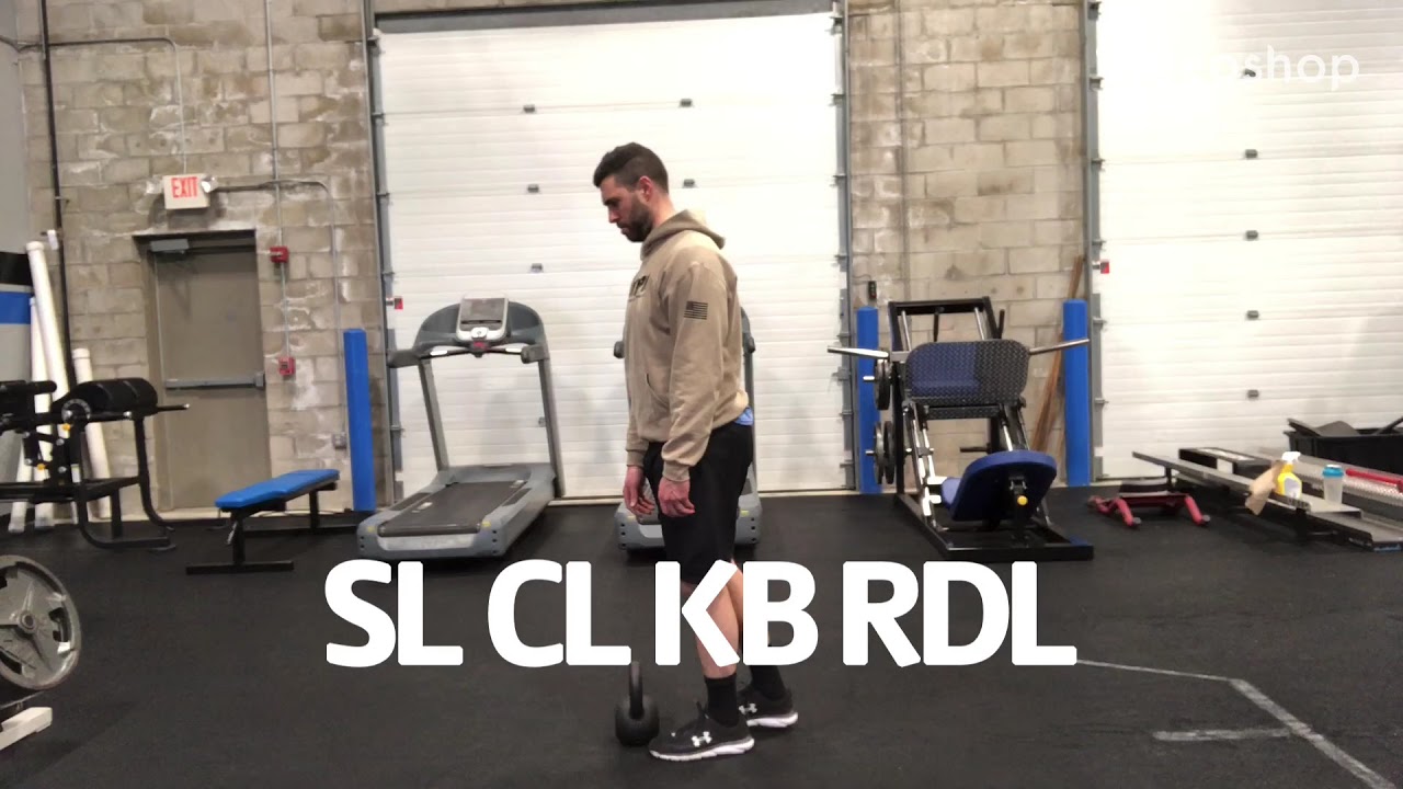Single Leg Contralateral KB RDL - YouTube