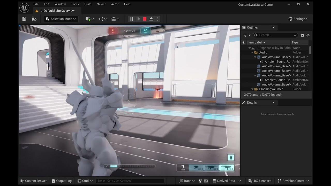 Custom Lyra Characters Unreal Engine 5 - YouTube