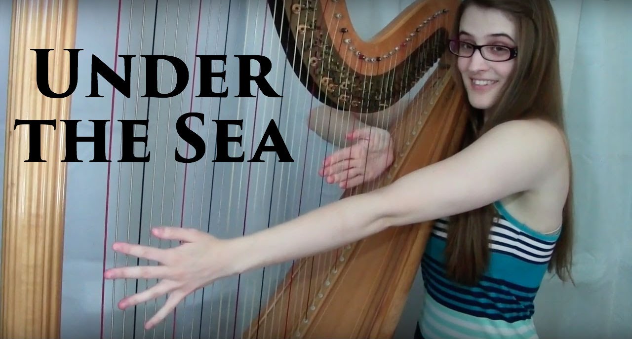 Under the Sea - Harp Cover | Samantha Ballard - YouTube