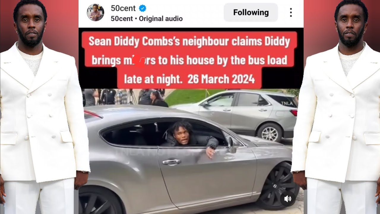 Diddy neighbors claim they saw a bus load of MlN0RS at his House. Diddy ...