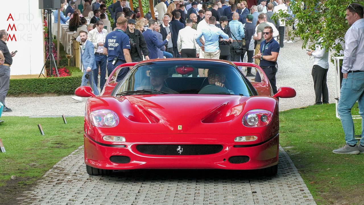 This is the 1996 Ferrari F50 - Villa d'Este 2025 - YouTube