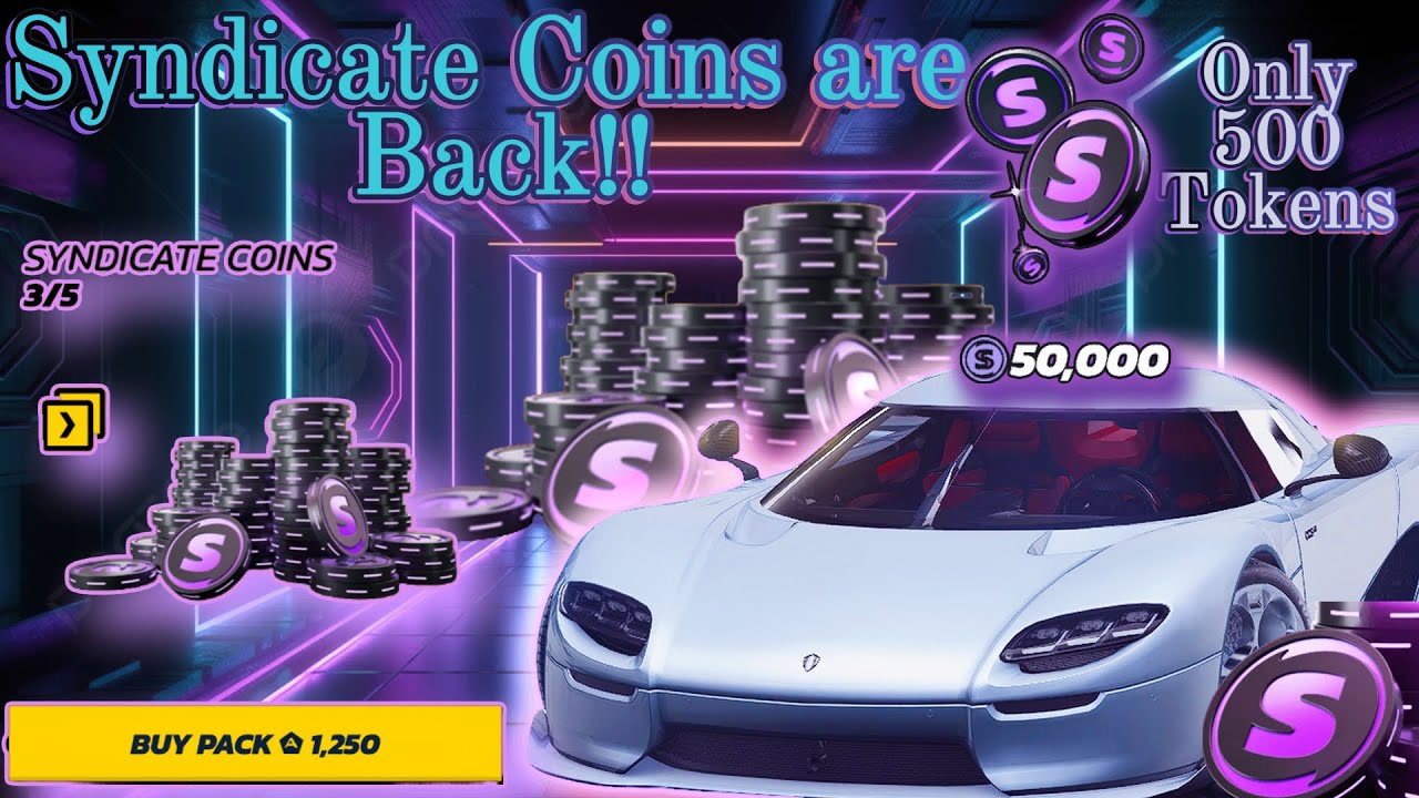 How to get More Syndicate Coins in Asphalt Unite- Full Tutorial!!! # ...