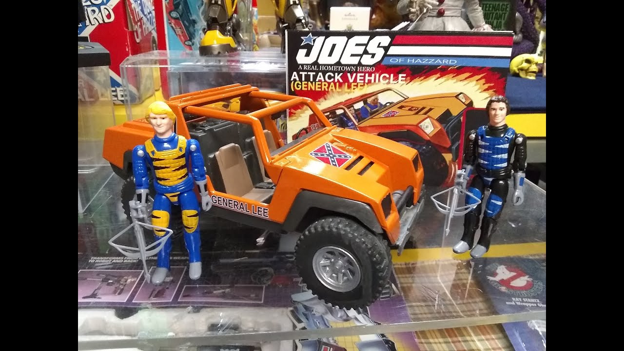 ARAH GI Joe Custom Toy Show Joes of Hazzard General Lee Exclusive! Duke ...