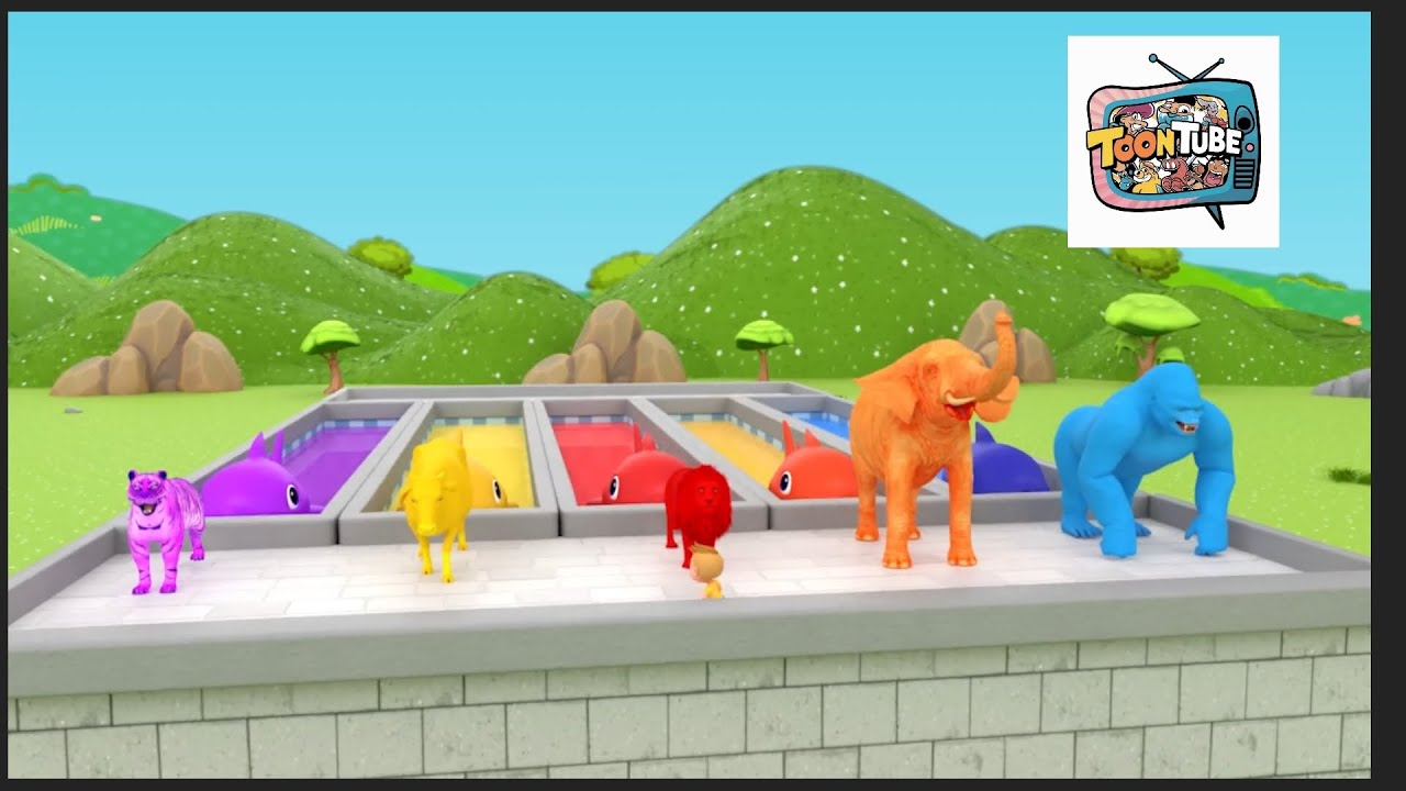 Colors Learning Cartoon: Fun and Educational Videos for Kids - YouTube