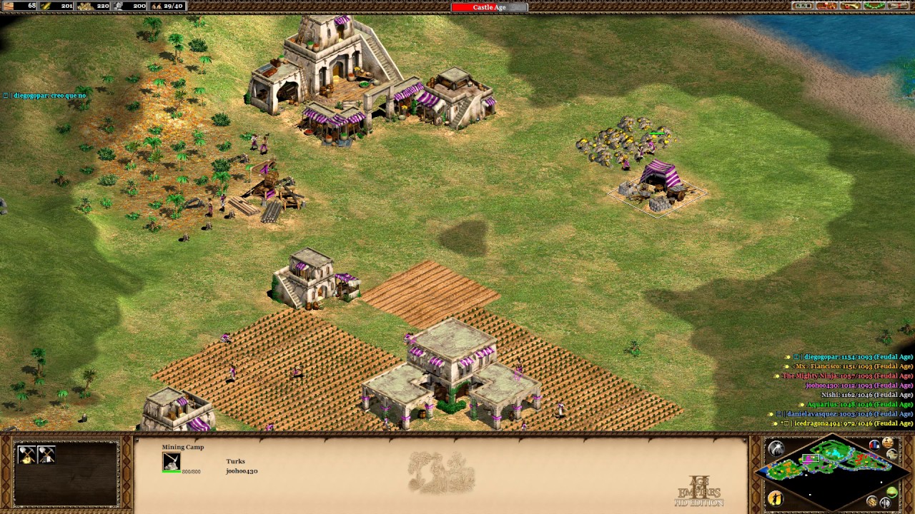 Age of Empires 2 HD megarandom as Turks - YouTube