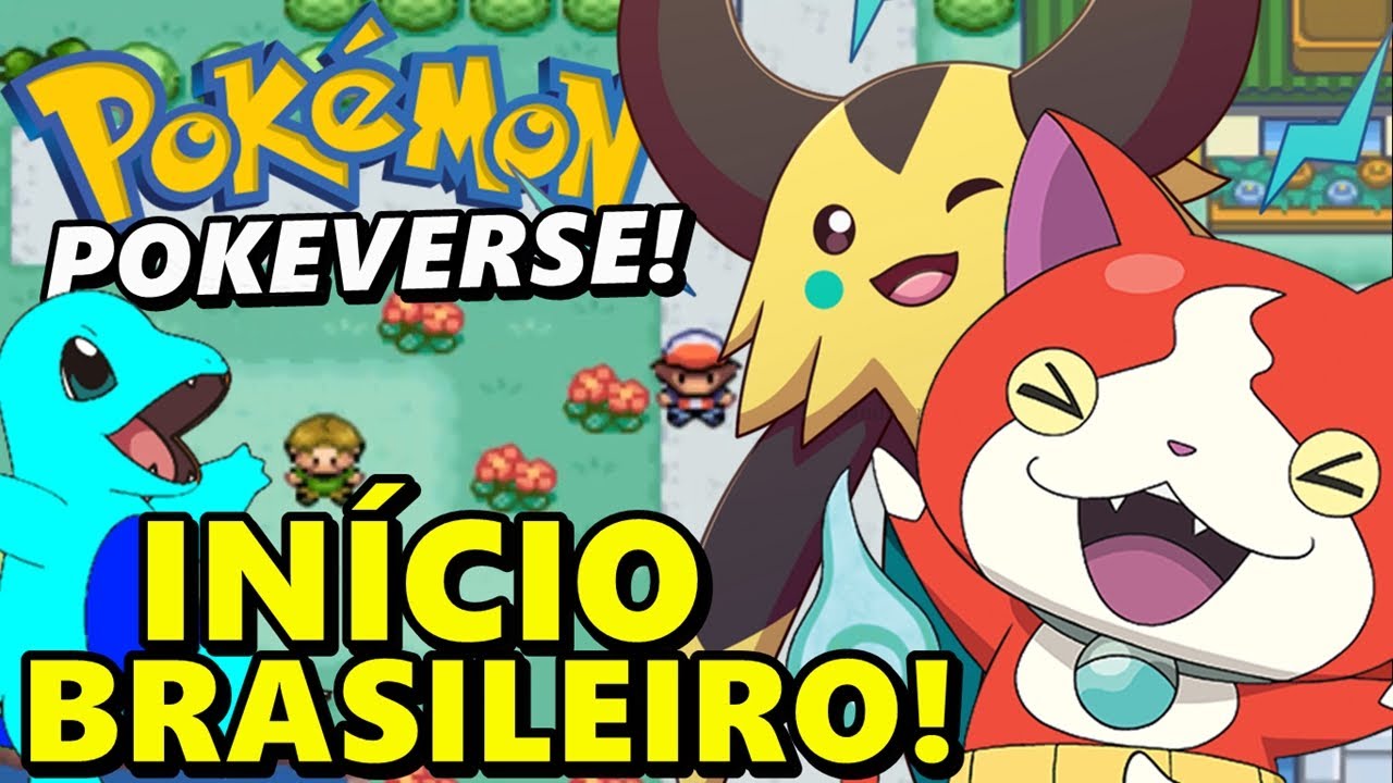 Pokemon Pokeverse! (Hack Rom - GBA) - O Início Brasileiro! - YouTube