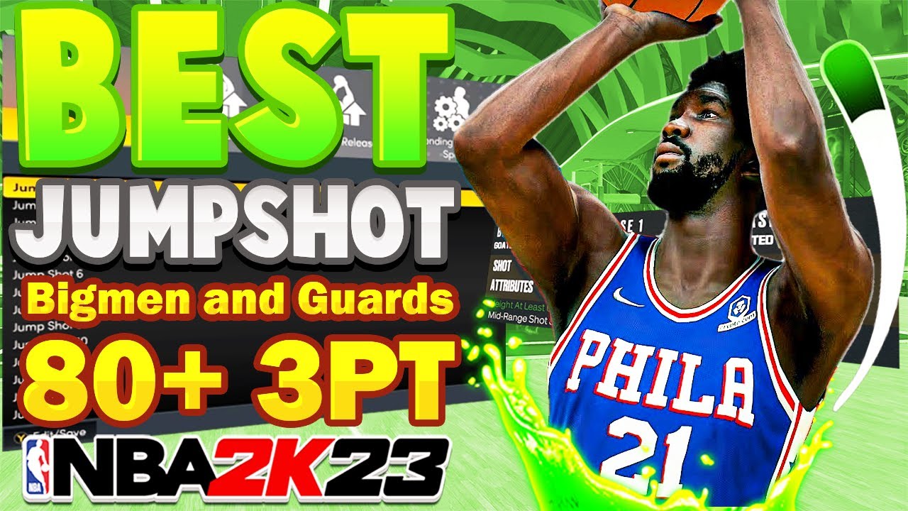 NBA 2K23 BEST BIGGEST GREEN WINDOW JUMPSHOT Builds 6'10 and up or ...
