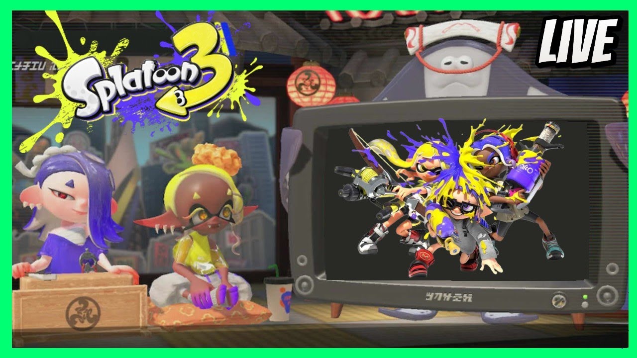 LATE NIGHT STREAM! Splatoon 3 - YouTube