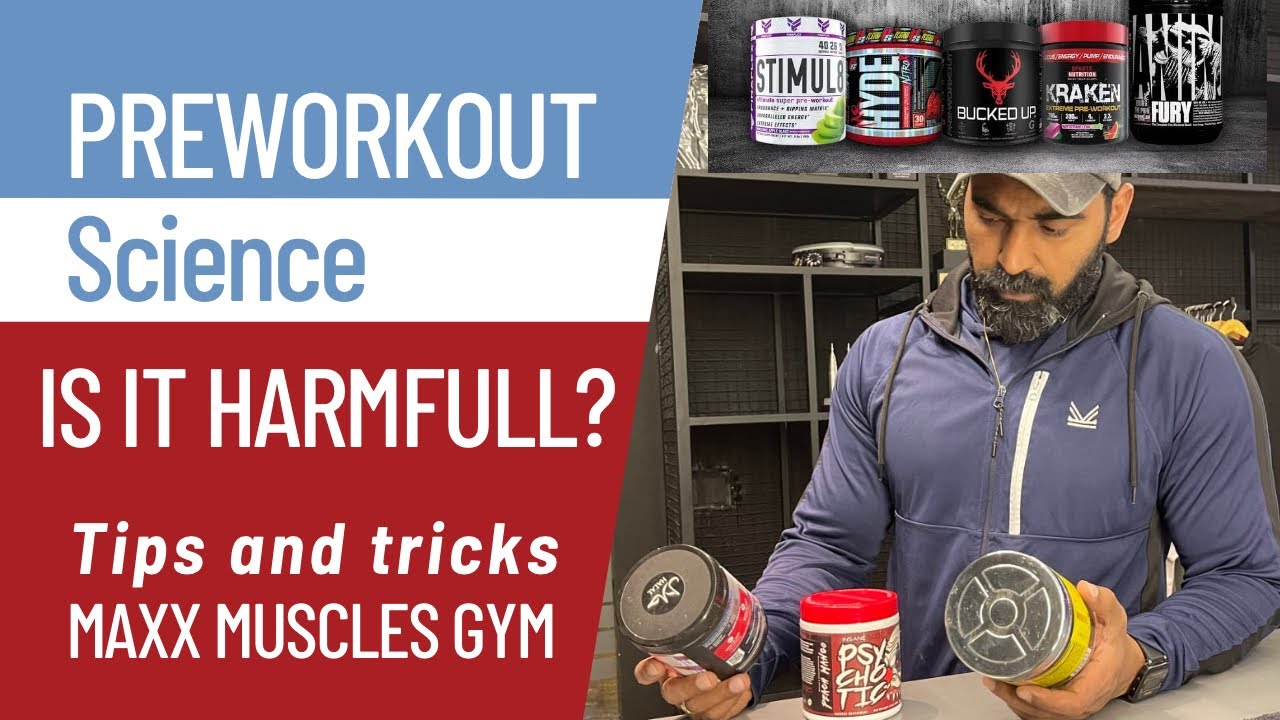 Is Pre-workout harmful ? Science explained | maxx muscles gym - YouTube