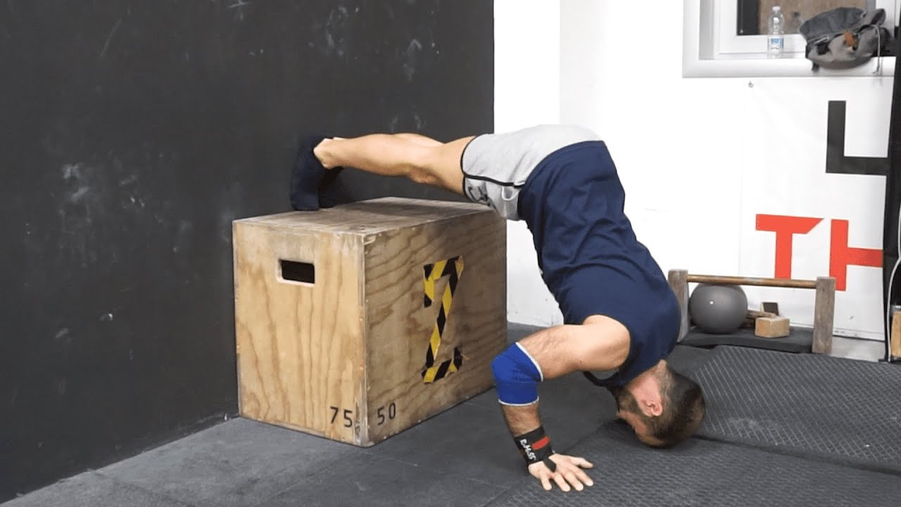 Pike Stand Push Up Tutorial - YouTube
