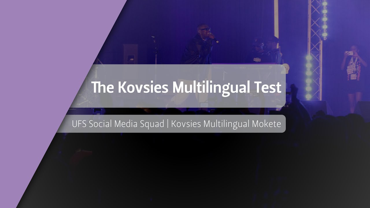#KovsiesMultilingualMokete | #UFSSocialMediaSquad The Kovsies ...